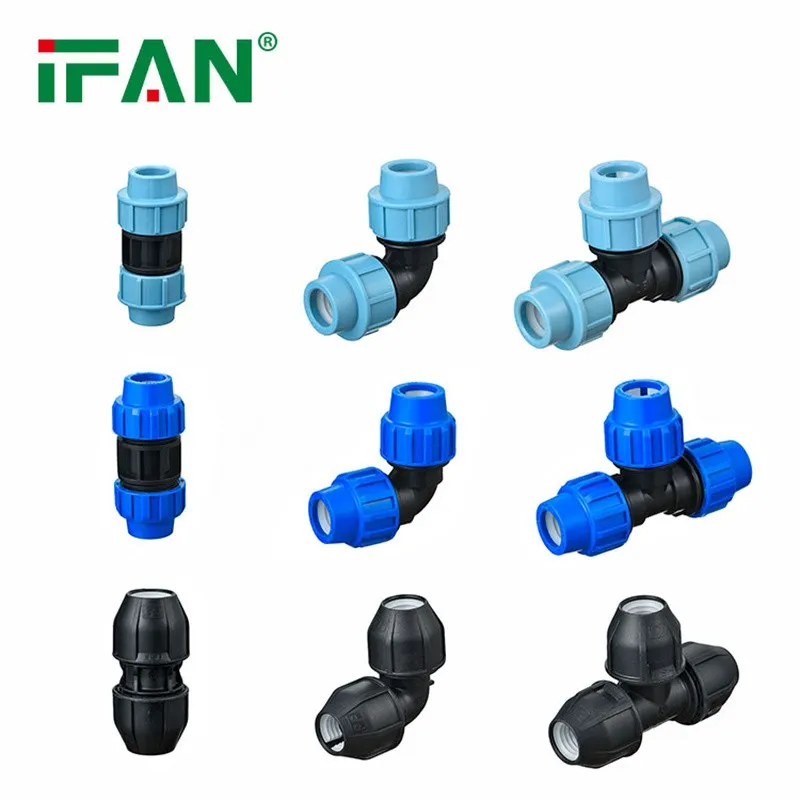 China IFAN Wholesale EN 12201 Blue HDPE Fitting Suppliers ...